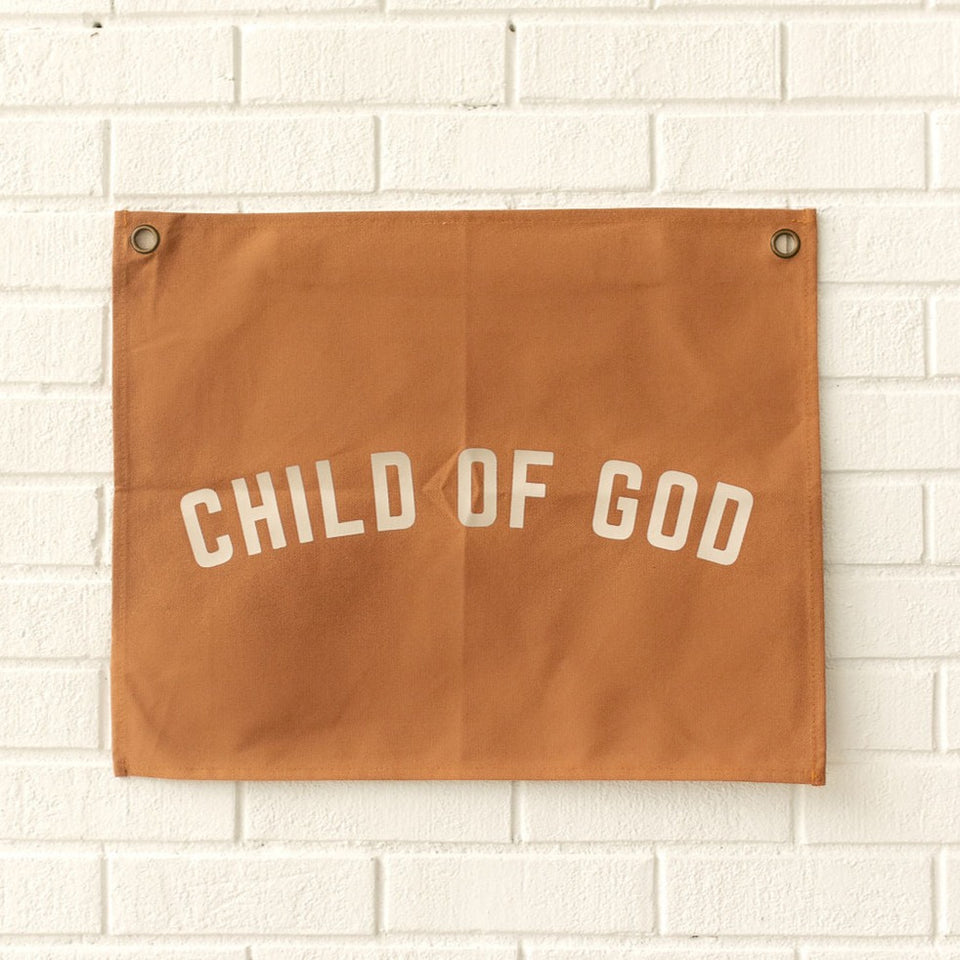 Small Hanging personalized Banner.